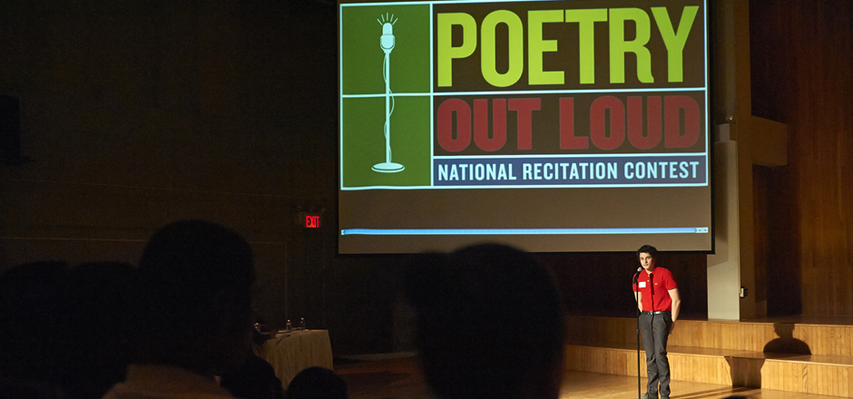 Poetry Out Loud, a National Recitation Contest, to Be Held at FIT on ...