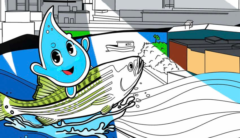 A Coloring Book That Teaches Kids About Water Conservation – FIT Newsroom
