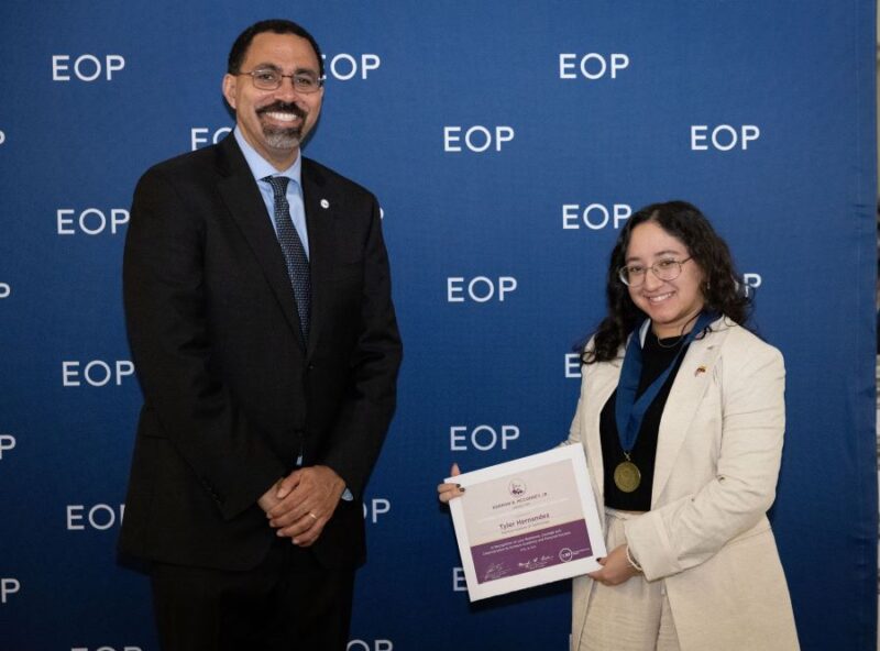 Tyler Hernández Wins EOP Award for Student Excellence – FIT Newsroom